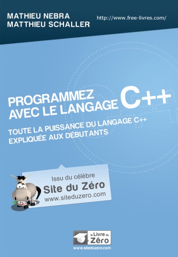 livre:Programmez avec le langage C++ PDF - bibliothèque scientifique