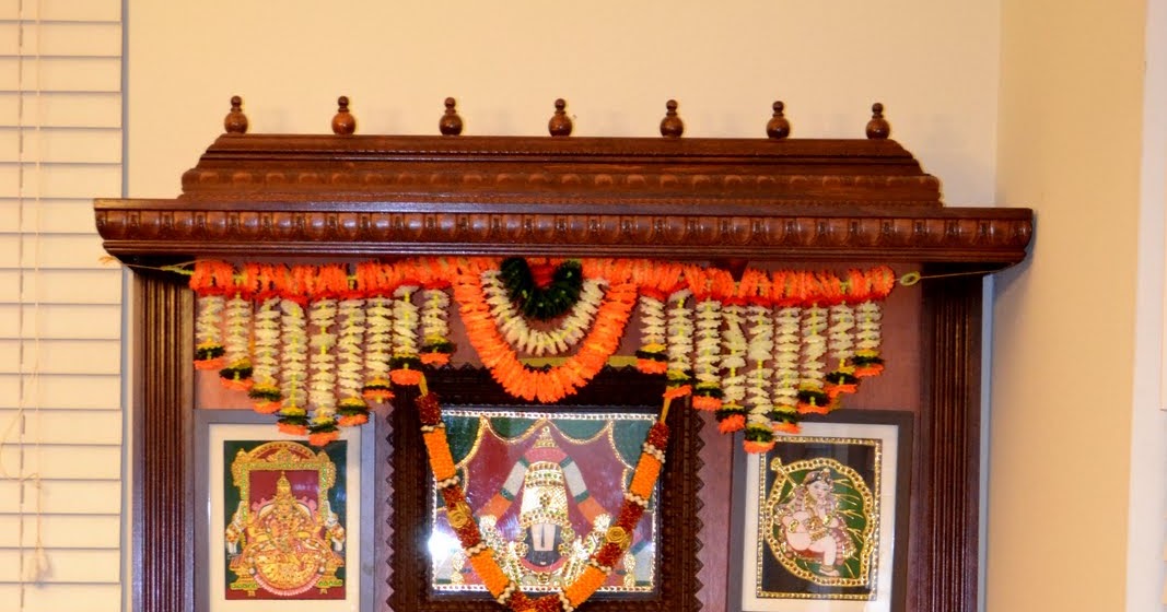 Decorated Pooja Mandap | Visual taste