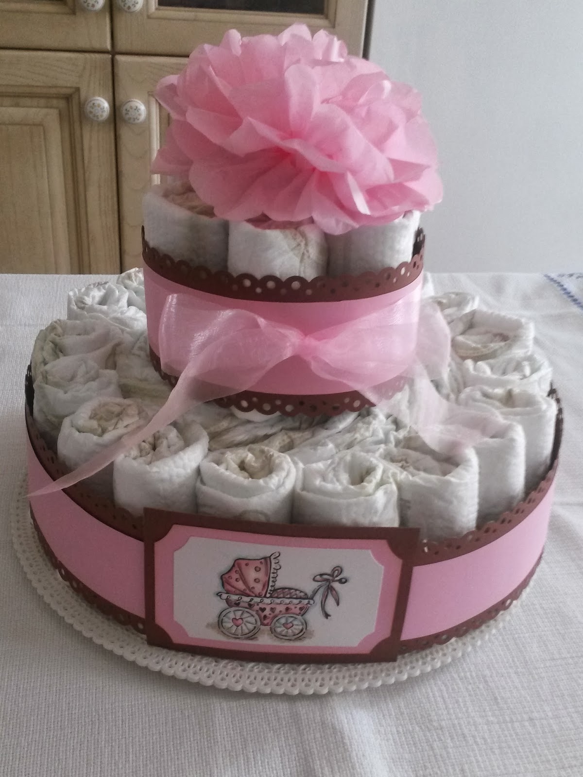 Il blog di mamma Francy: Torta di pannolini