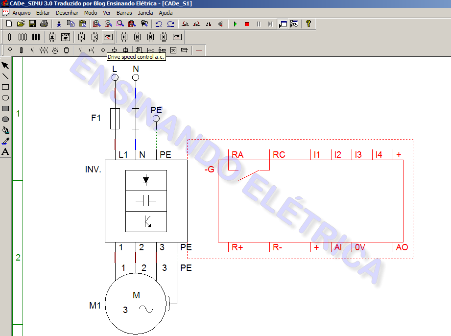 Simbologia Inversor De Frequencia - BRAINCP