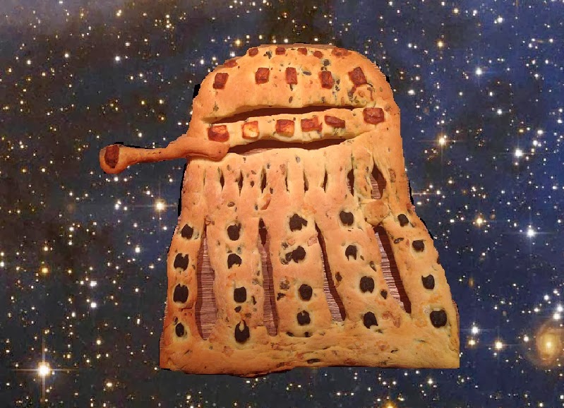 Domestic Sluttery: Sluttishly Savoury: Dalek Bread