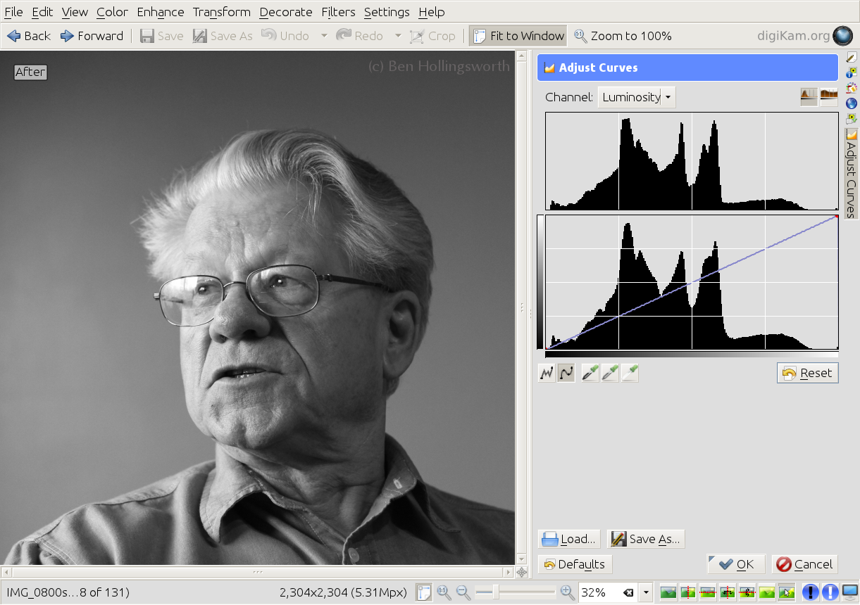Prairie Rim Images: How to use a histogram