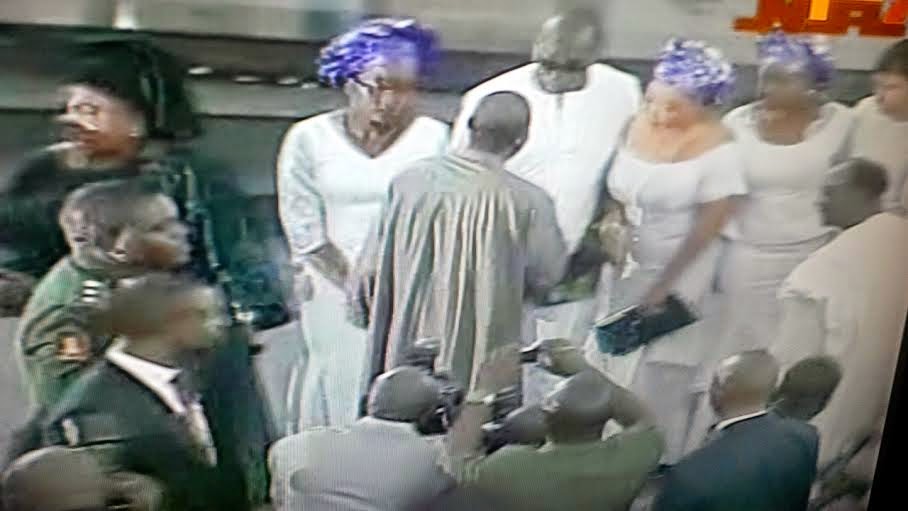 Photos: GEJ leads other dignitaries to late Prof. Akunyili's Requiem Mass