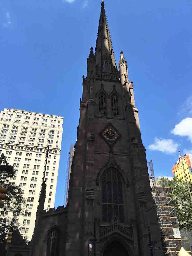 MARIETTE'S BACK TO BASICS: {Trinity Church on Wall Street New York City}