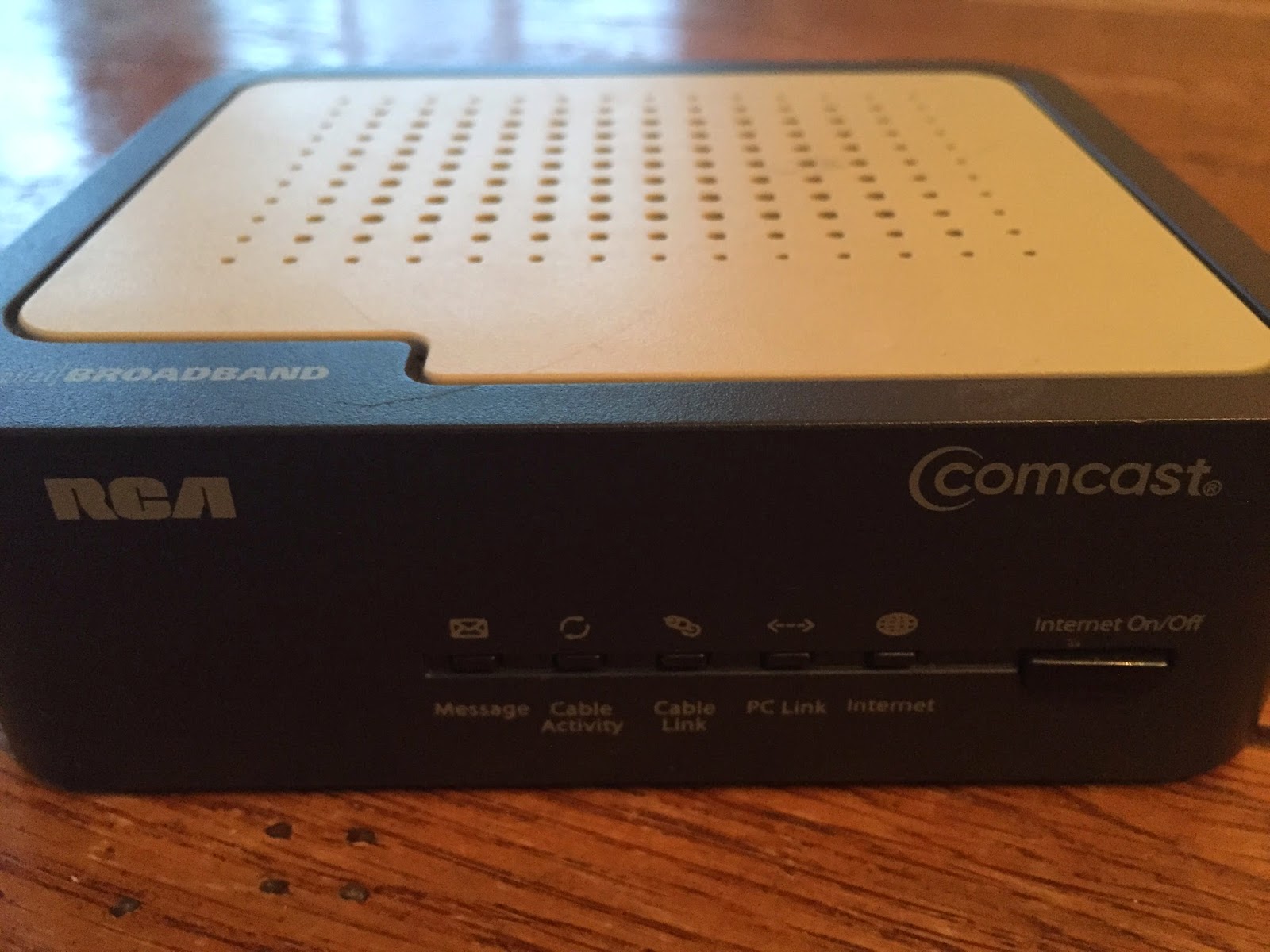 Comcast Modem Rca