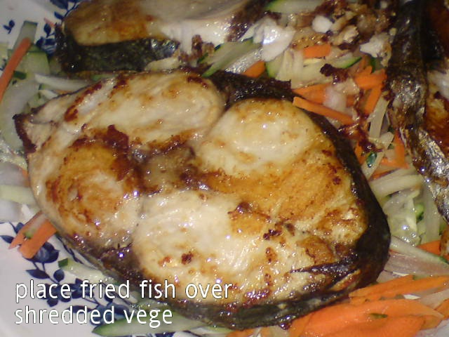 Cooking Pleasure: Fried Fish Slices with Orange Sauce