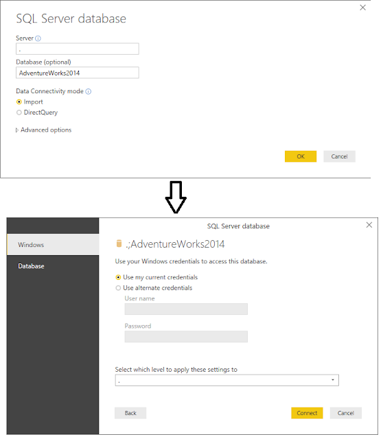 Dinesh's Blog :::: Being Compiled ::::: Power BI - No page to enter SQL Server credentials when ...