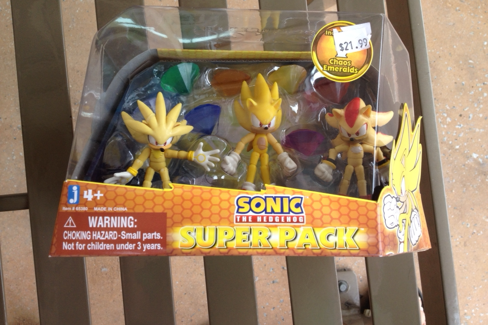 SpartanNerd: Figure Review...Sonic The Hedgehog Superpack by Jazwares