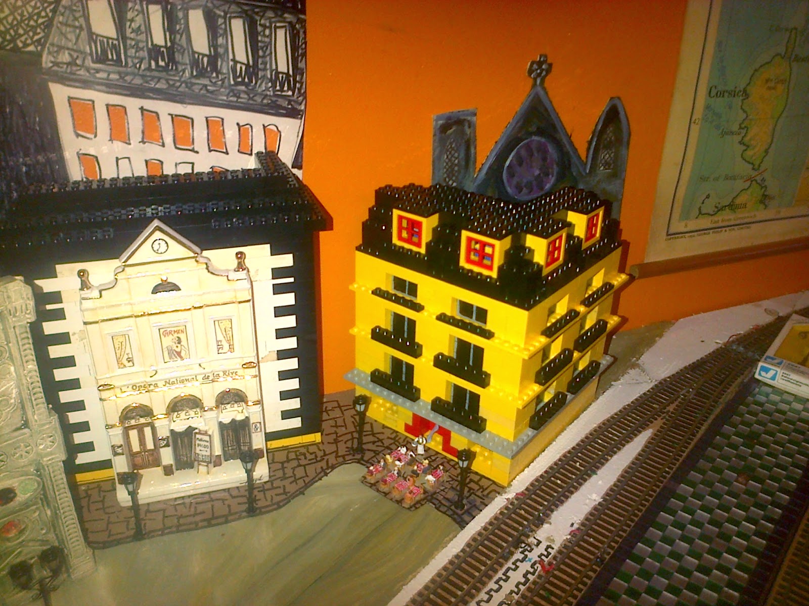 French Model Railway: 6 volt HO scale street lights by Train $ave