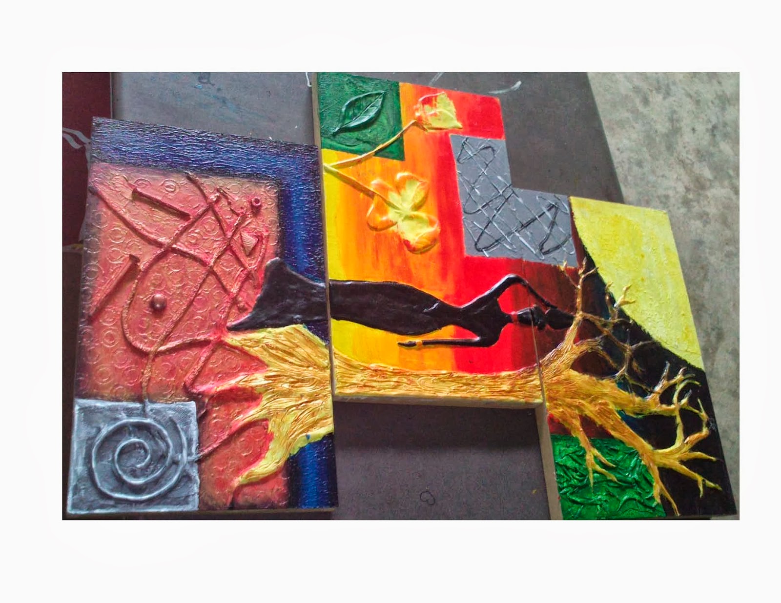 Cuadros con texturas - Imagui