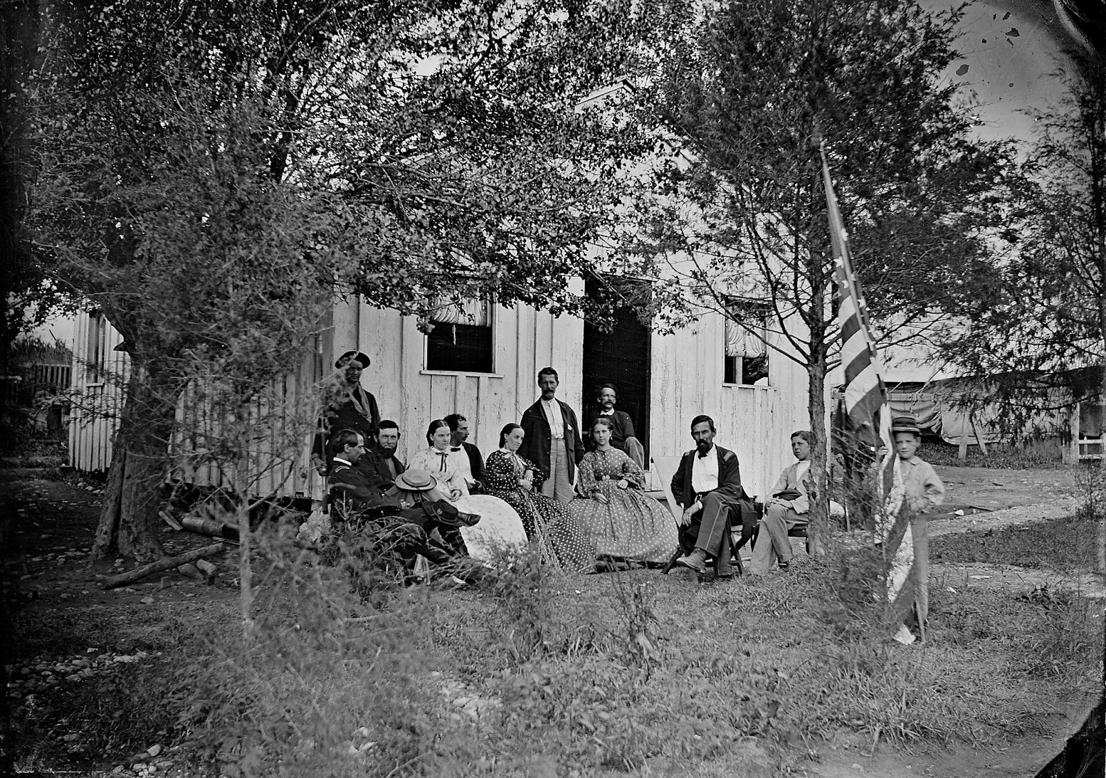 The Chubachus Library of Photographic History: Portrait of a Group of ...