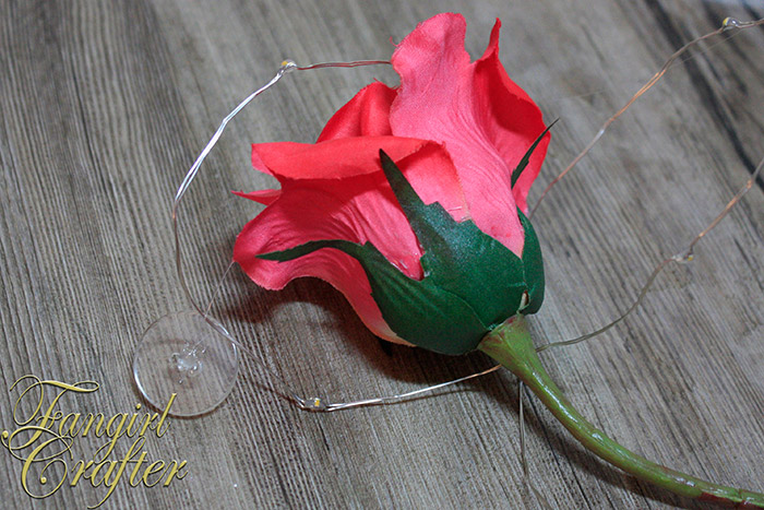 The Fangirl Crafter: Beauty and the Beast Enchanted Rose DIY
