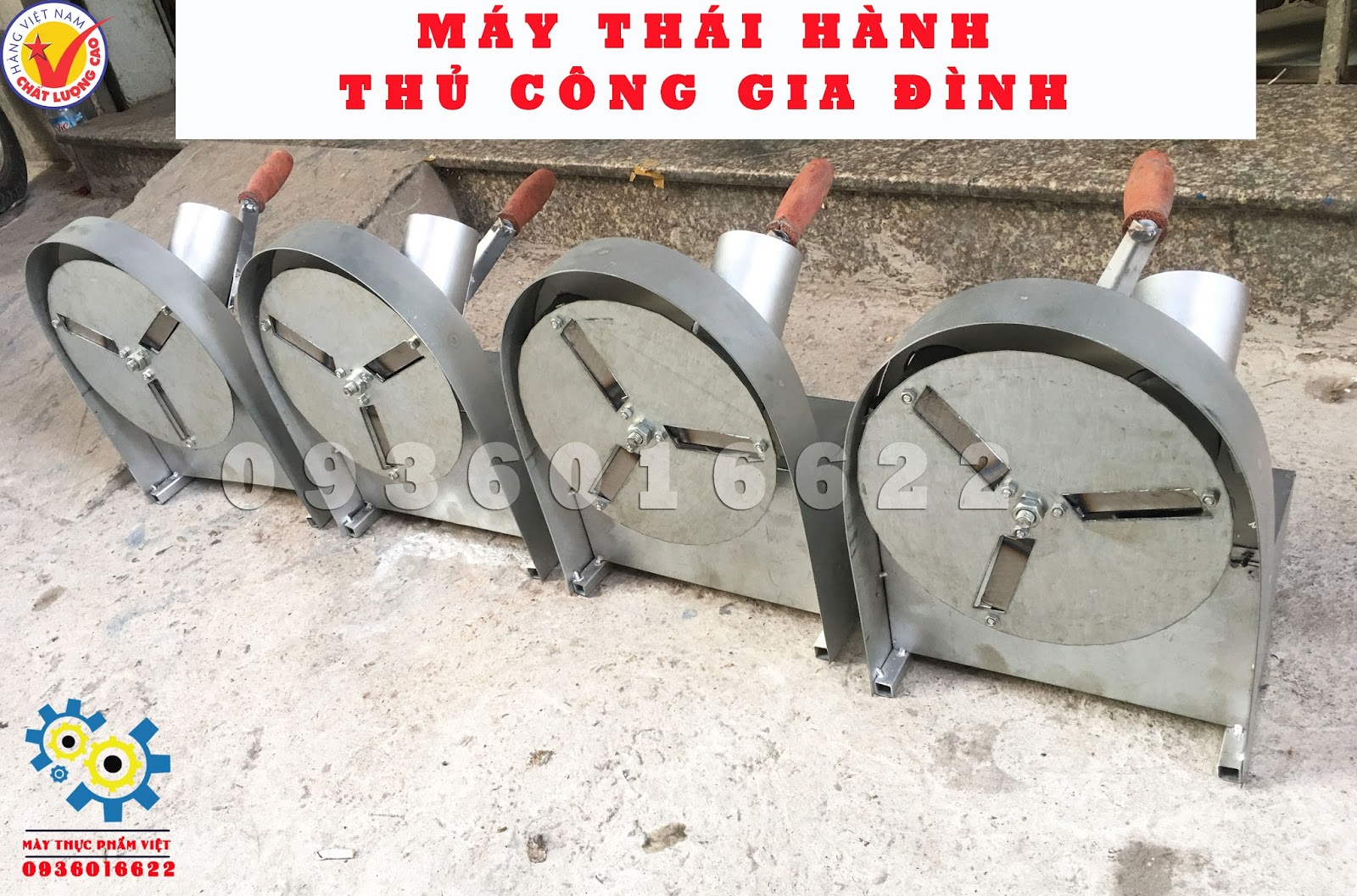 Máy Cắt Hành Tỏi Mini Quay Tay ~ Máy Thực Phẩm Việt - Máy Xay Giò Chả ...