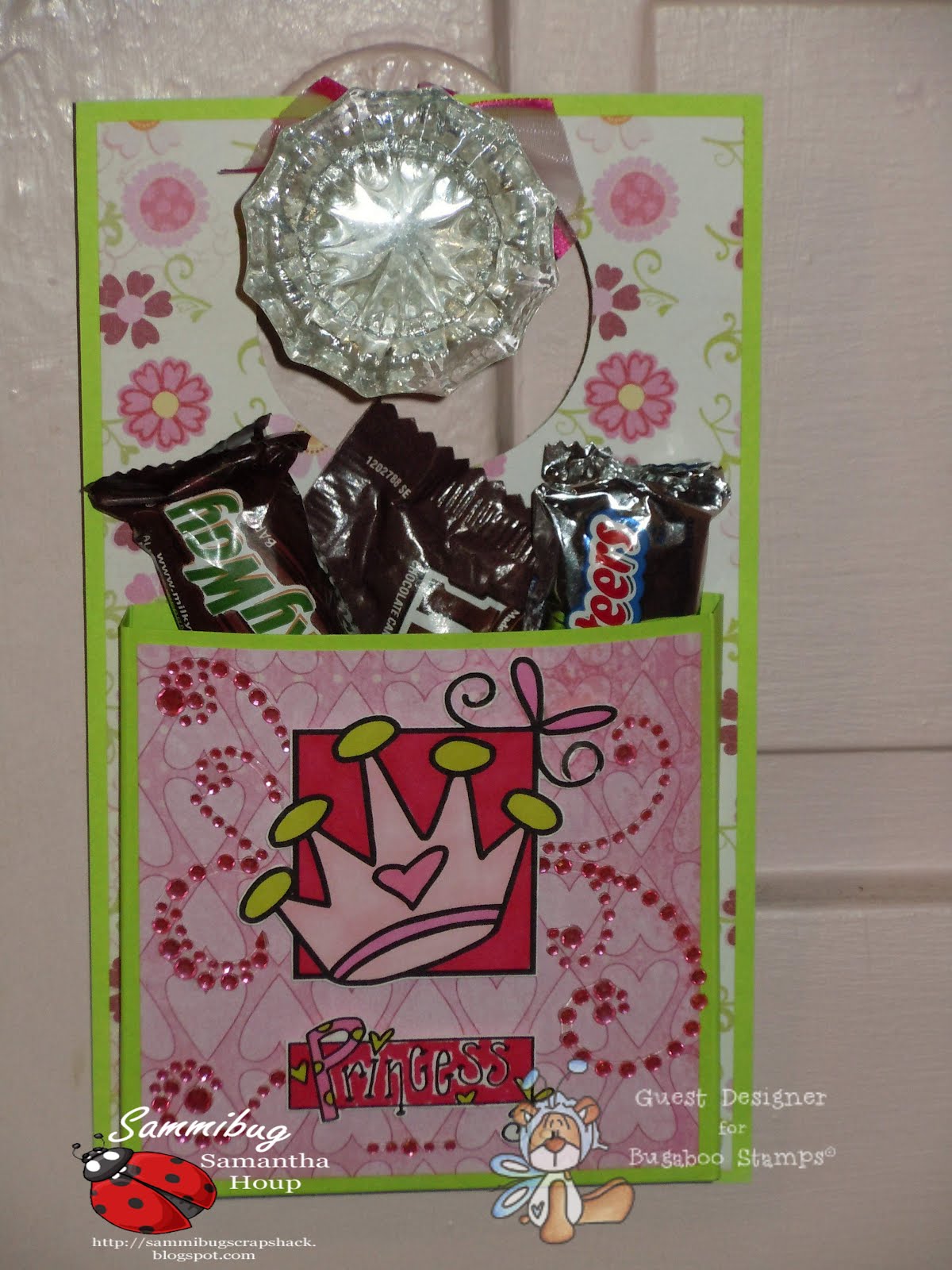 Sammibug's Scrapshack: Door Knob Hanger With Treat Pouch Tutorial