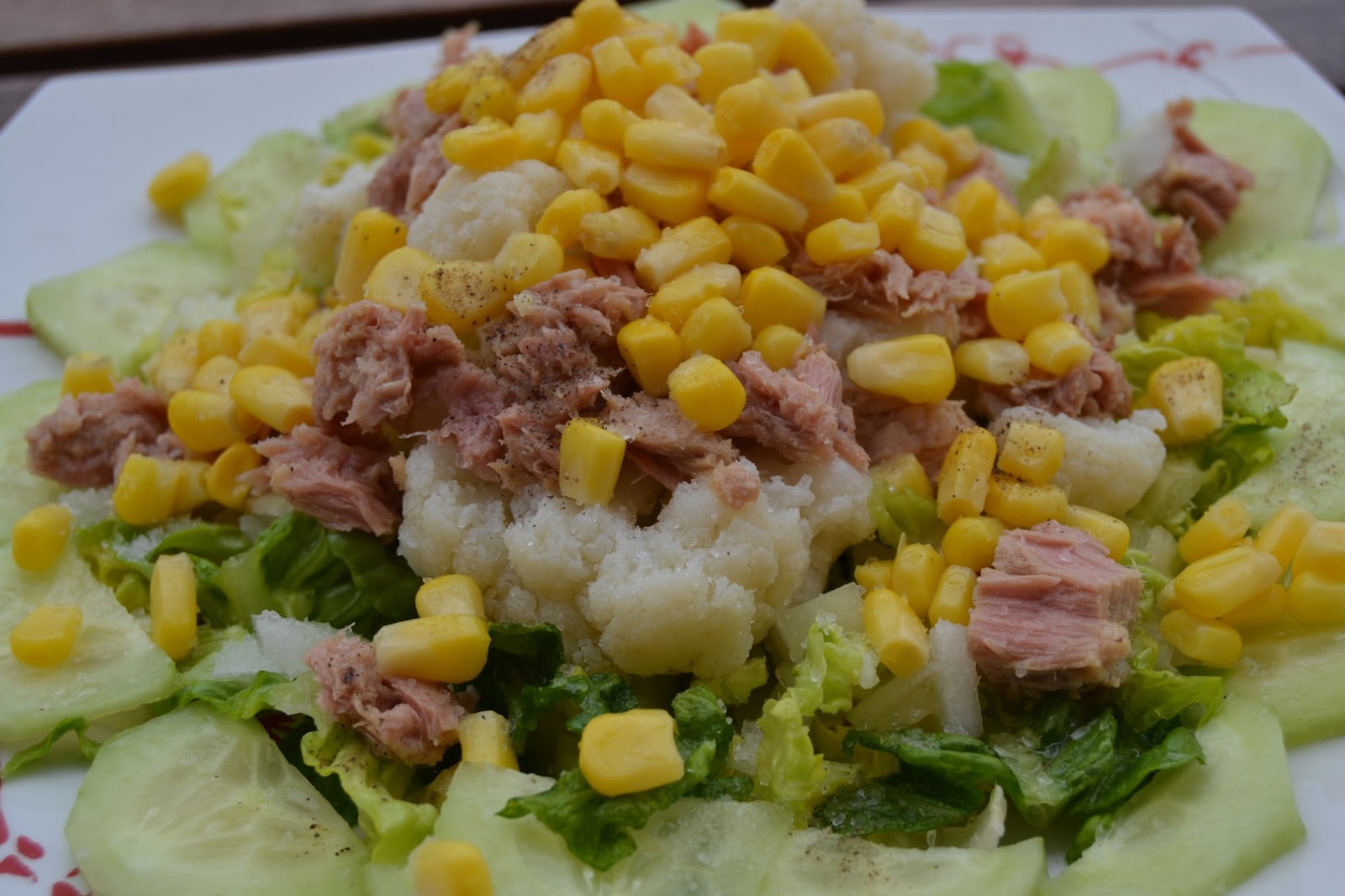 Ensalada de coliflor-