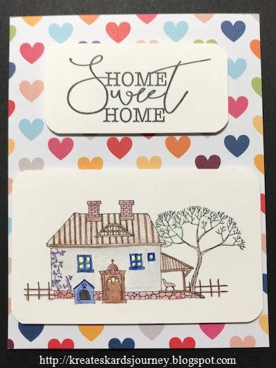 KreatesKards Journey: Perfect Card For a New Home Owner - Humble & Kind ...