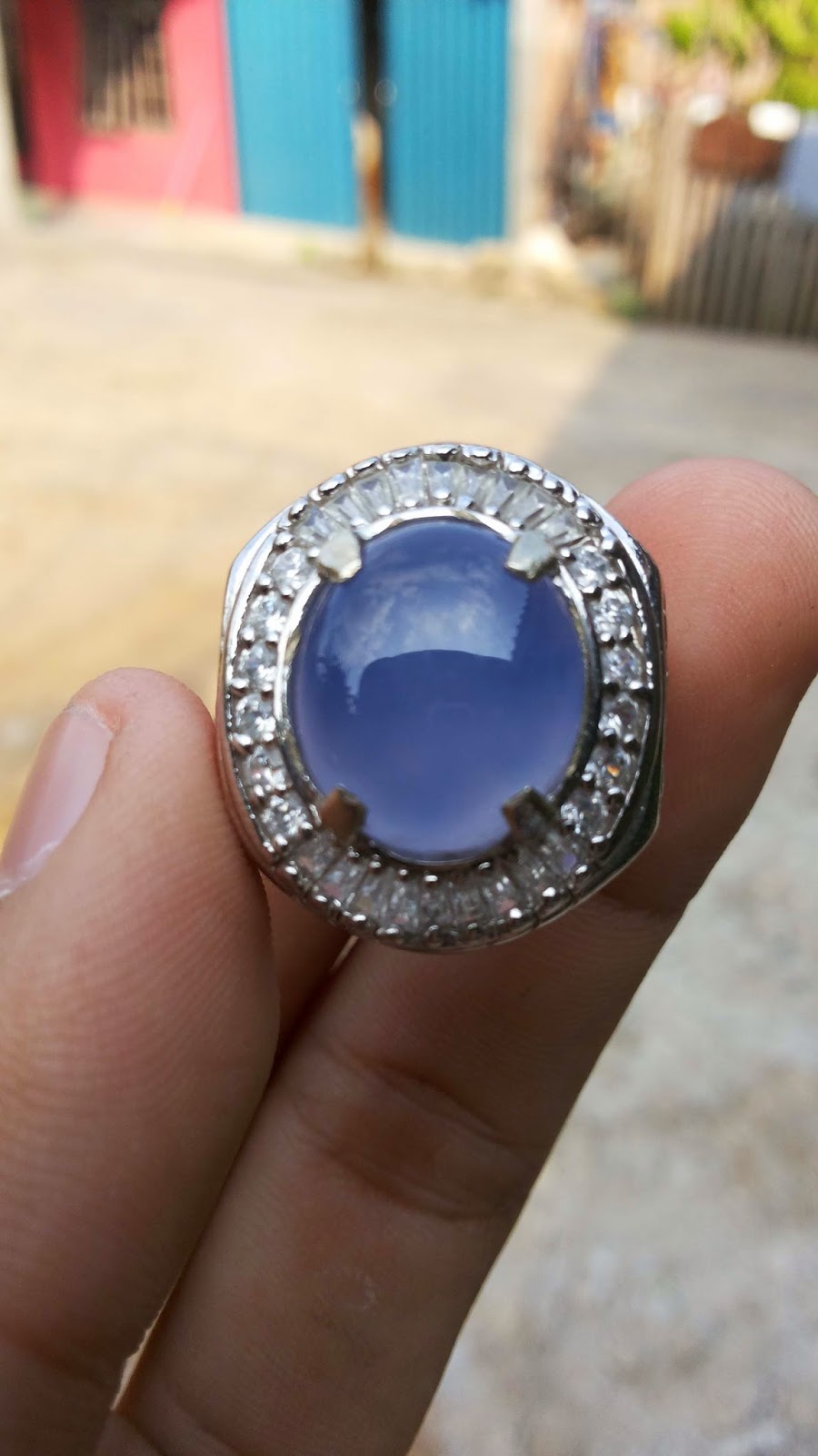 Rinaldi A. Saputra : (Sold Out) Batu Akik SPRITUS BIRU LANGIT (Blue Sky ...