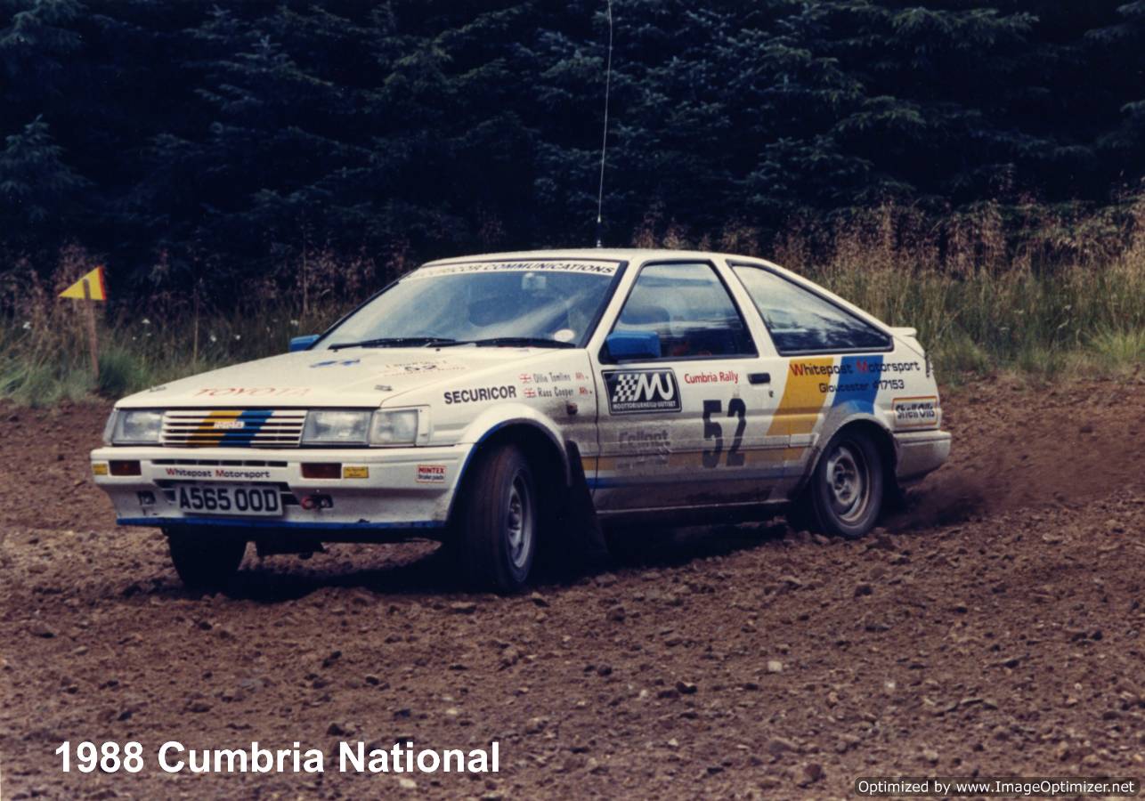 Russ Cooper Rallying: January 1988