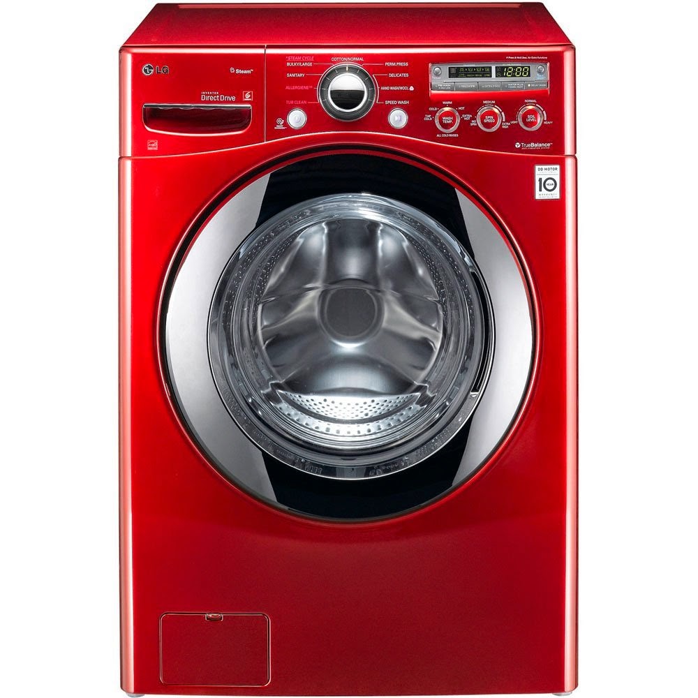 lg washer and dryer: red lg washer and dryer