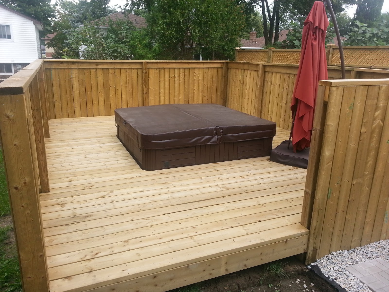 Do It Yourself Builds: How to Build a Deck (with a Hot Tub in the Middle)