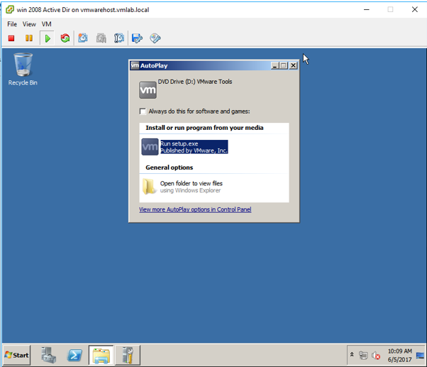 ITFinities.Com: การติดตั้ง VMware Tools