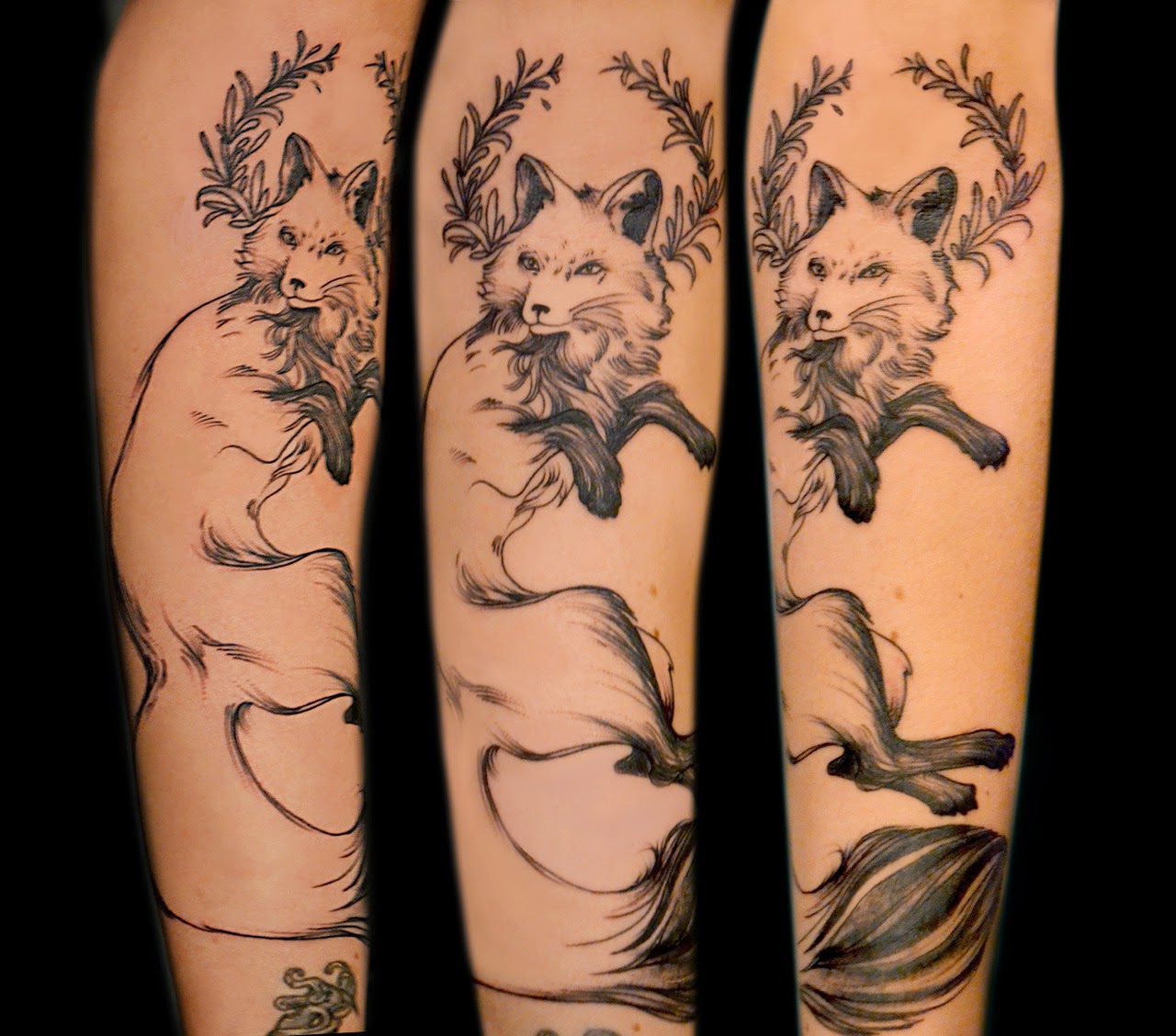 FANTÁSTICO MUNDO DA PRI : Fox tattoo