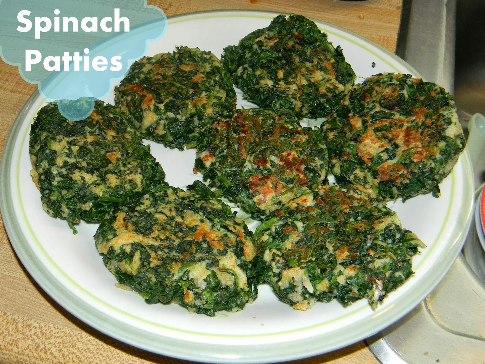 Growing to Four: Spinach Patties