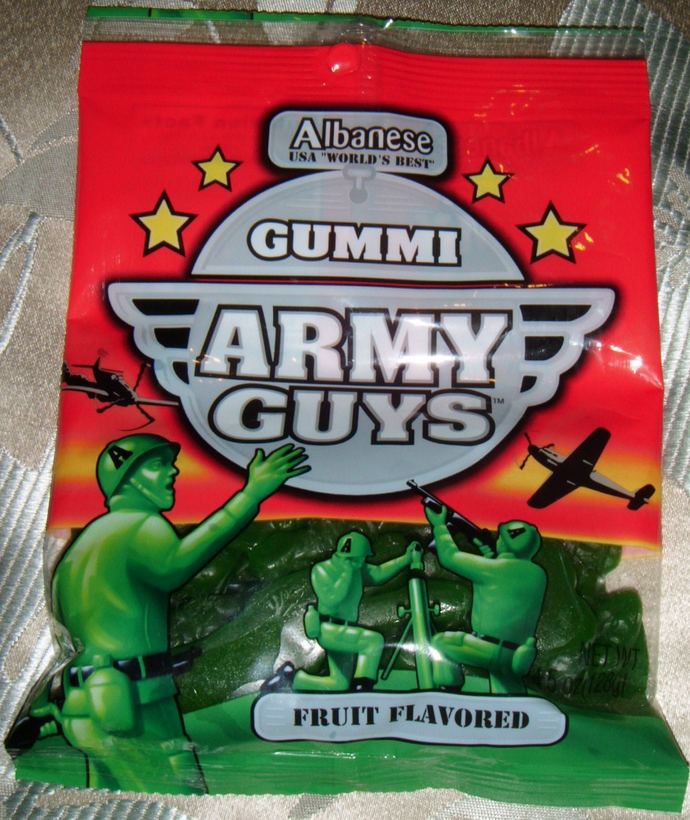 FOODSTUFF FINDS: Gummi Army Guys (CyberCandy) [By @SpectreUK]