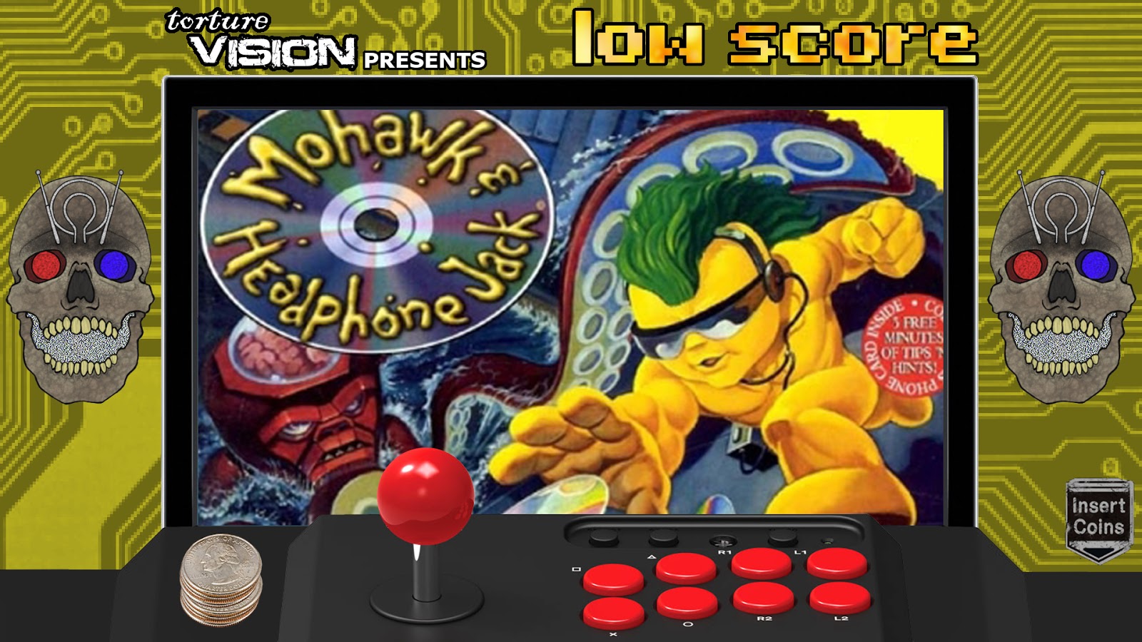 Mohawk & Headphone Jack (1995) SNES - TortureVision Presents: Low Score