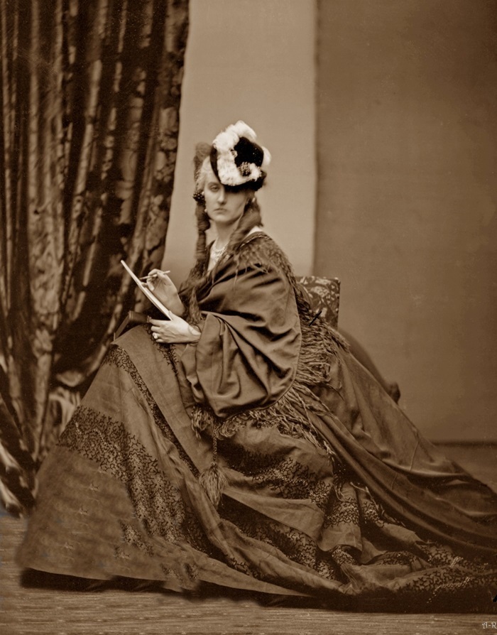 VINTAGE PHOTOGRAPHY: The Countess of Castiglione by Pierre-Louis Pierson