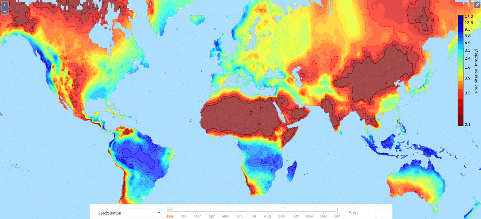 Climate maps