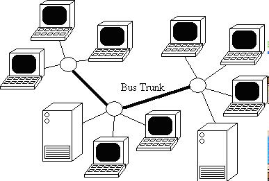 Networking(DCCN): bus TOPOLOGY