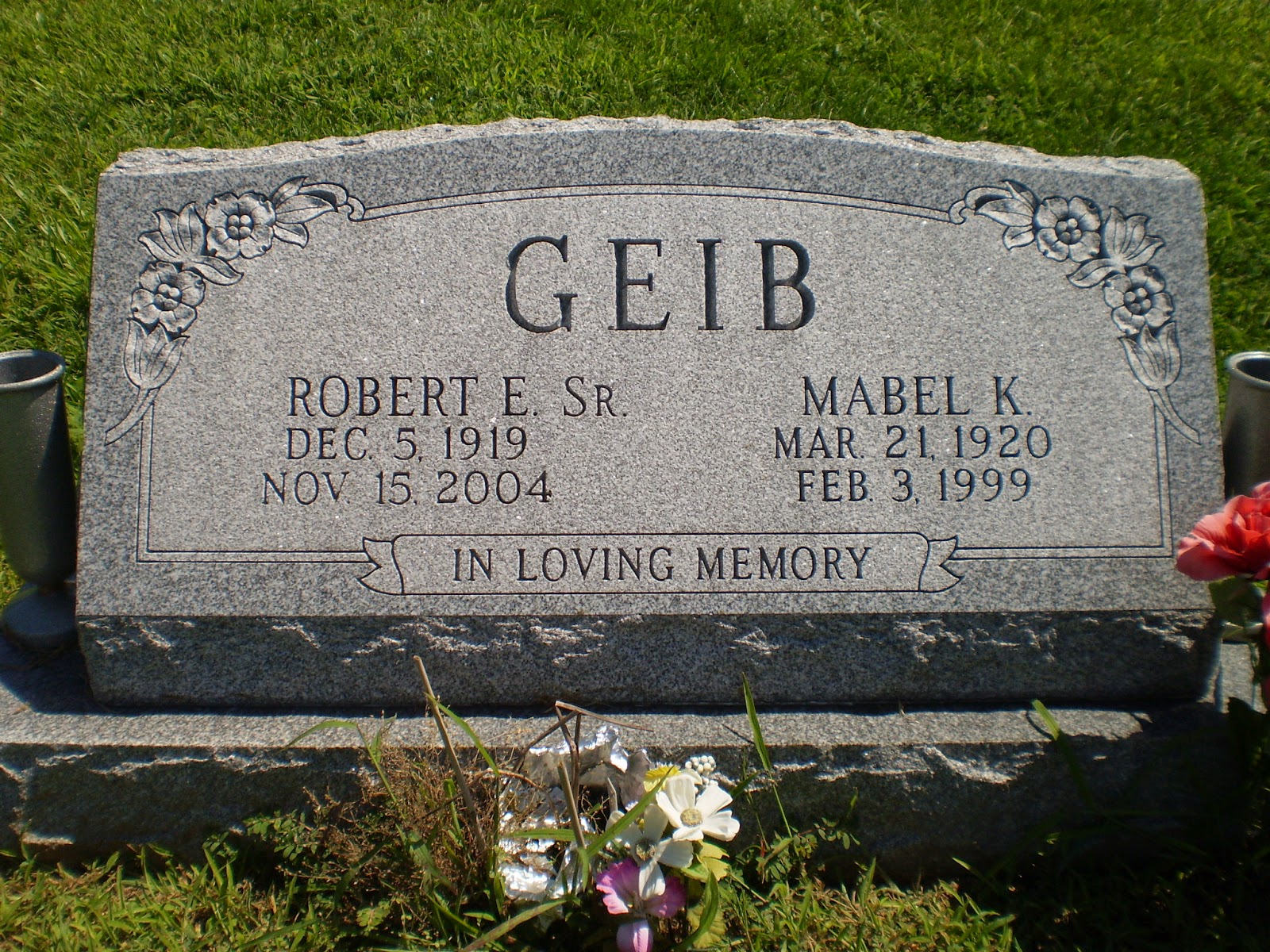 Genealogical Gems: Tombstone Tuesday: Mabel Lawrence Geib
