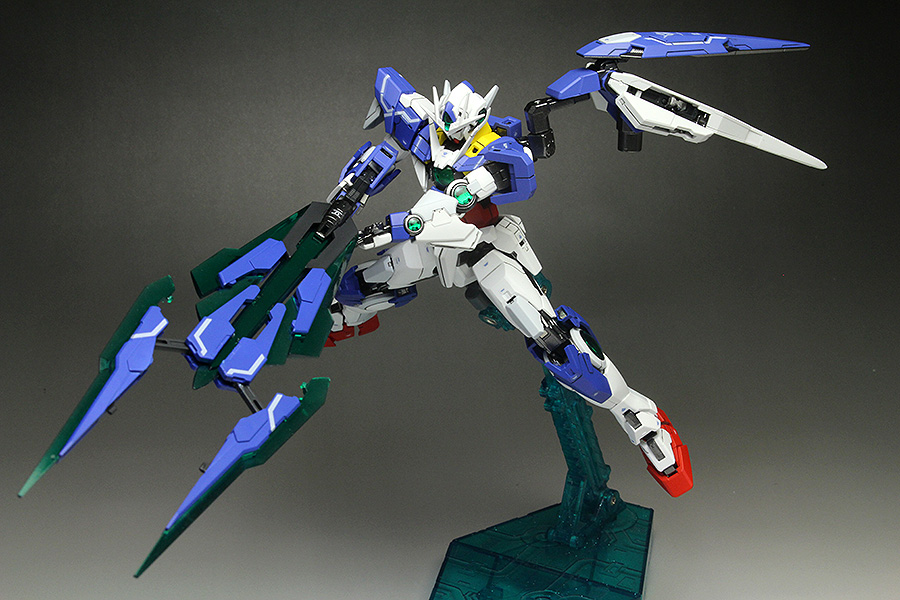 Painted Build: RG 1/144 00 Quanta [Detailed]