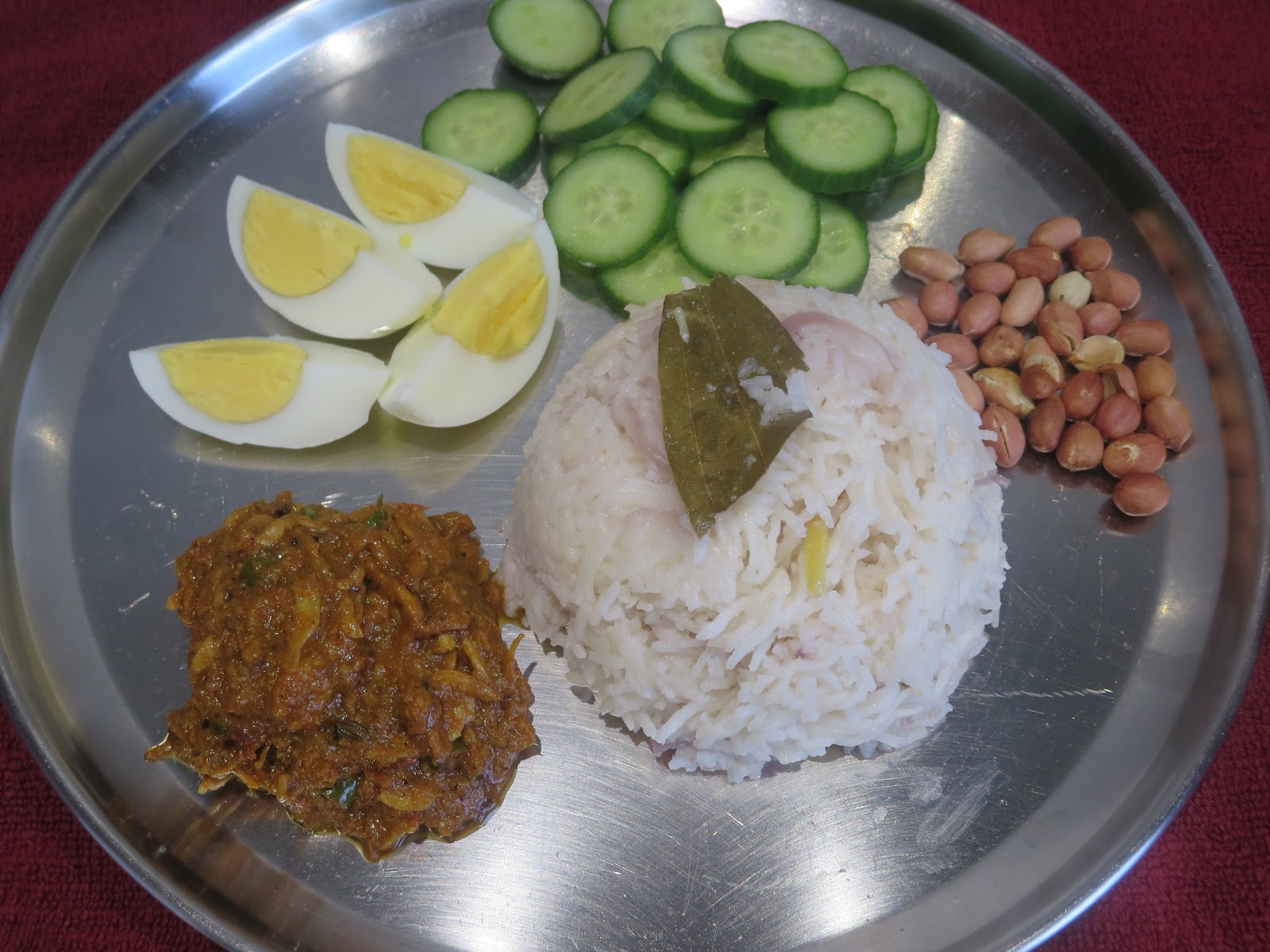 Instant Pot Nasi lemak (Malaysian Rice)