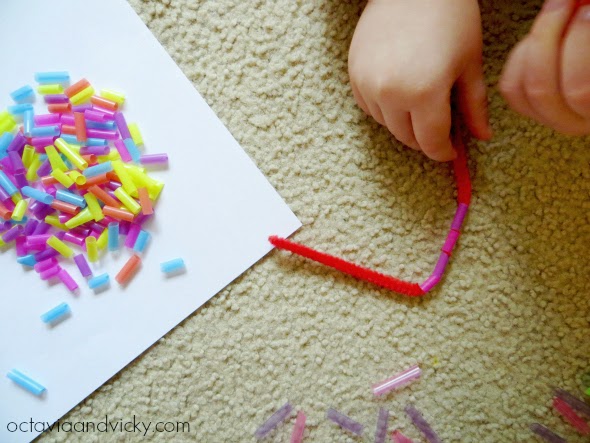 Learn with Play at Home: Pattern Bracelet Activity for Kids