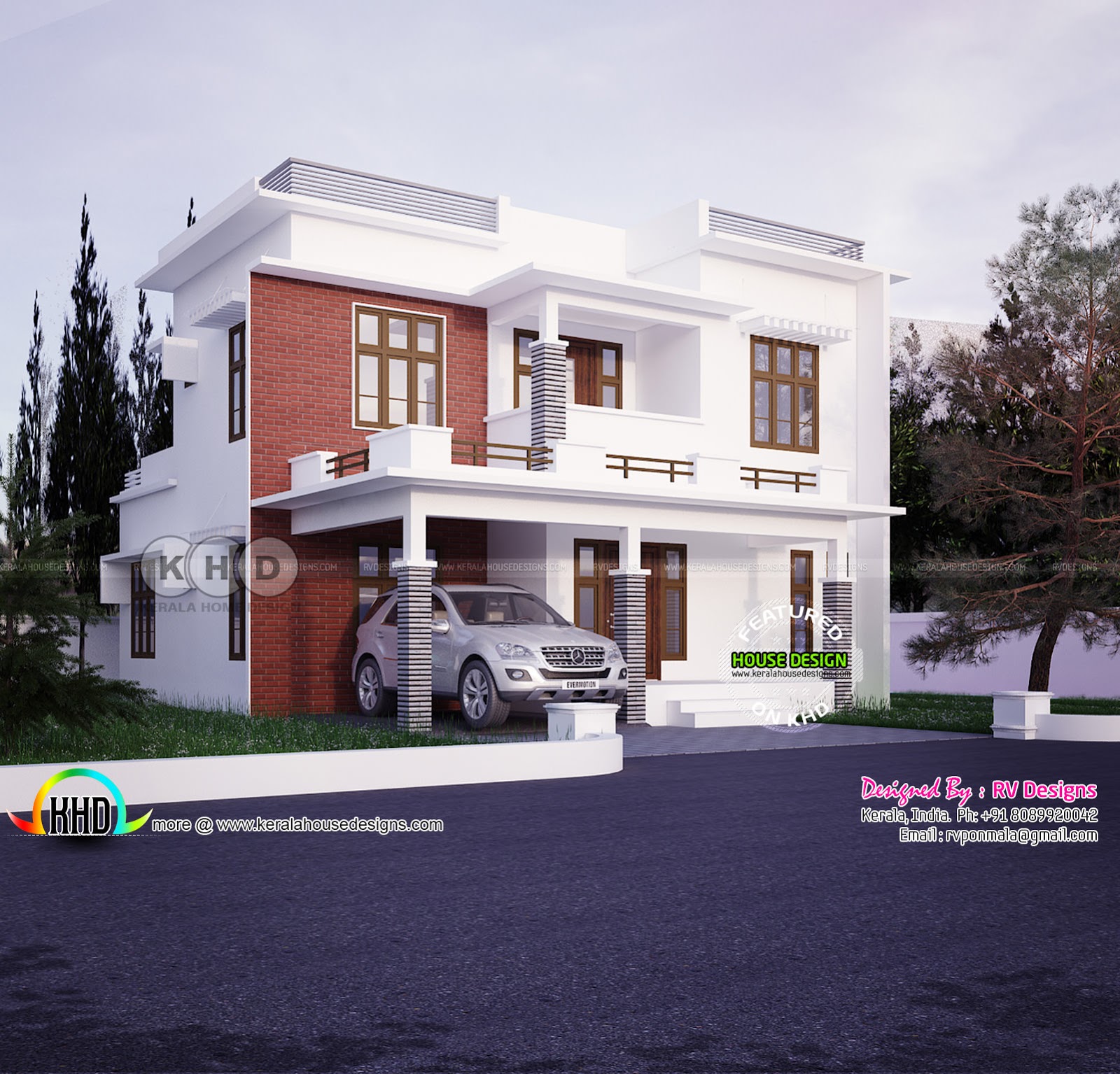 4 bedroom, modern style beautiful home plan - Home Review