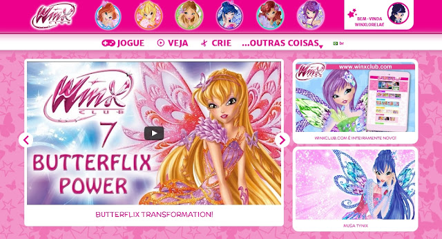 Winx Club: Novo Site Oficial