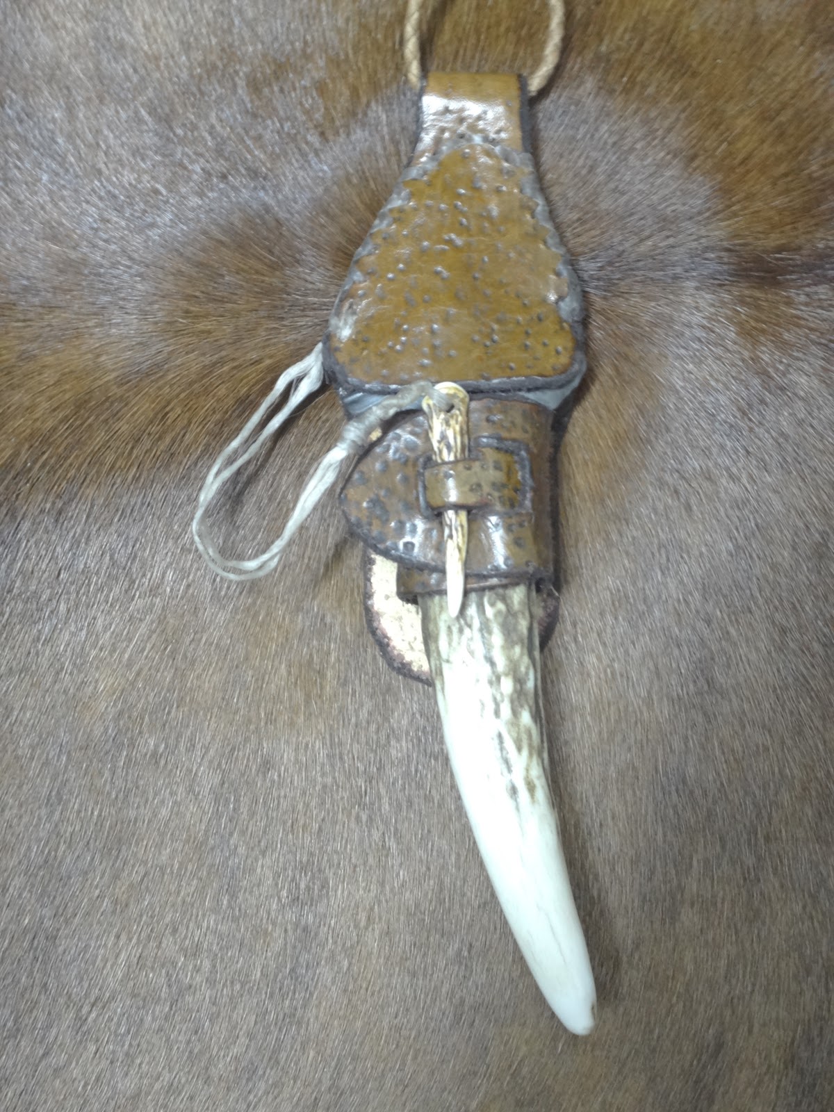 S.Haddad knives and miniatures: Faca dente de tubarão - Shark tooth knife