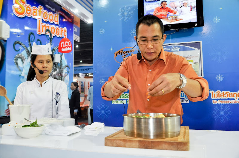 KARB STUDIO: PFP Product, Cooking by KARB at THAIFEX- 27/5/54 - 14.00 pm.