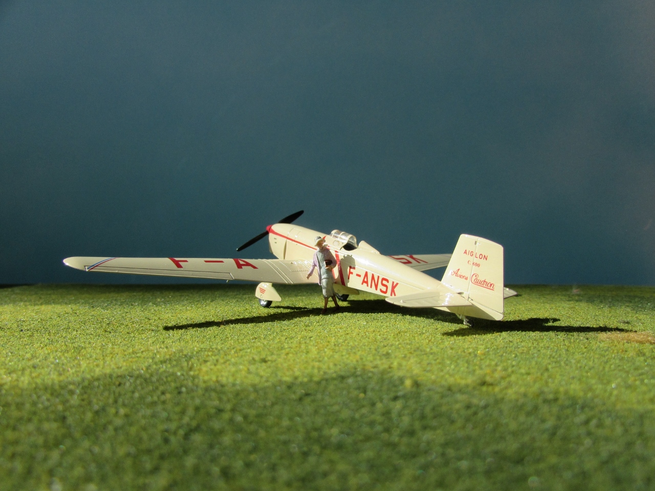 Wings of Intent: Elisabeth Lion's record Caudron C.610 Aiglon (Modified ...