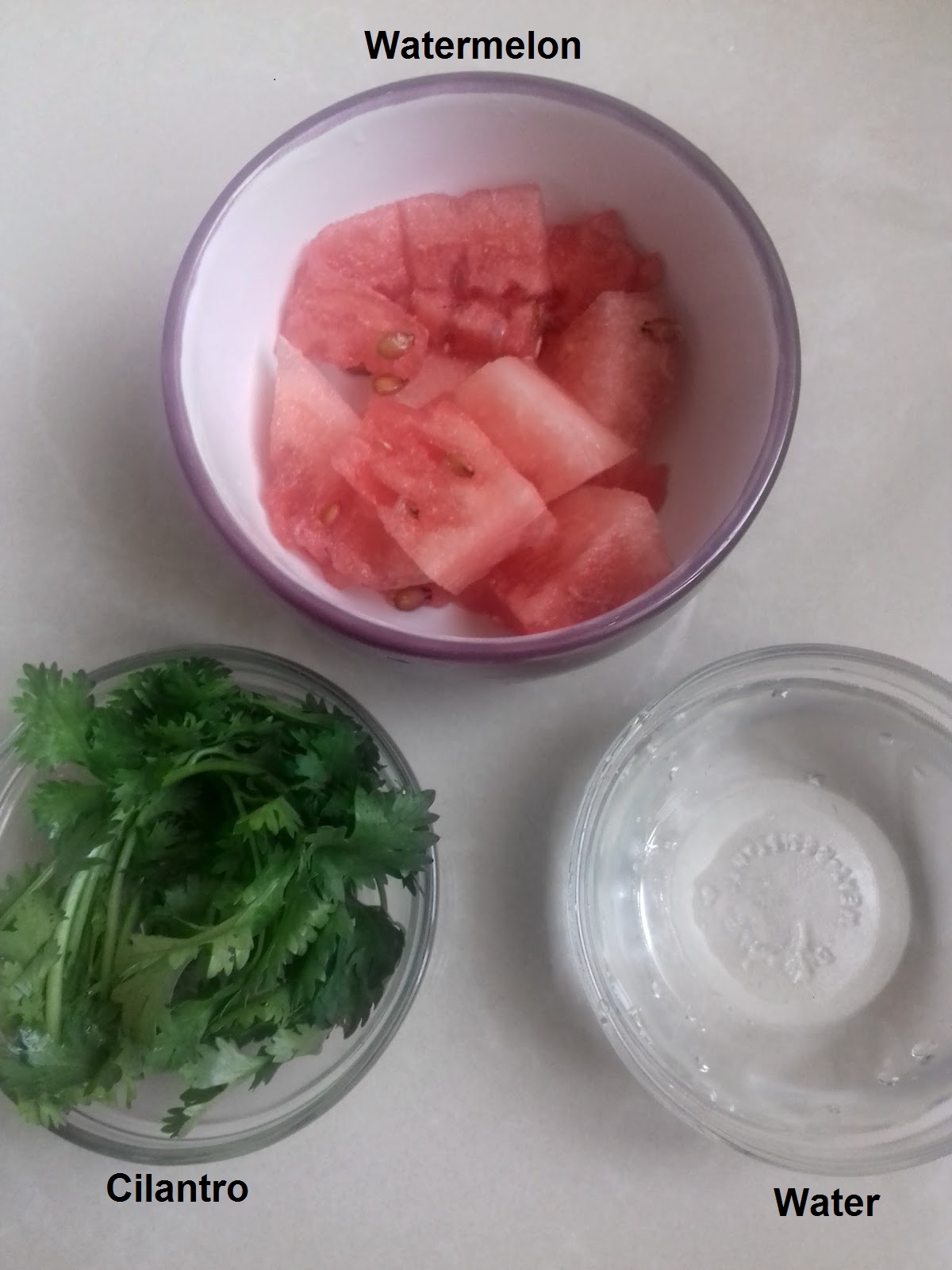7 DAY INFUSED WATER CHALLENGE DAY 2 - WATERMELON CILANTRO WATER