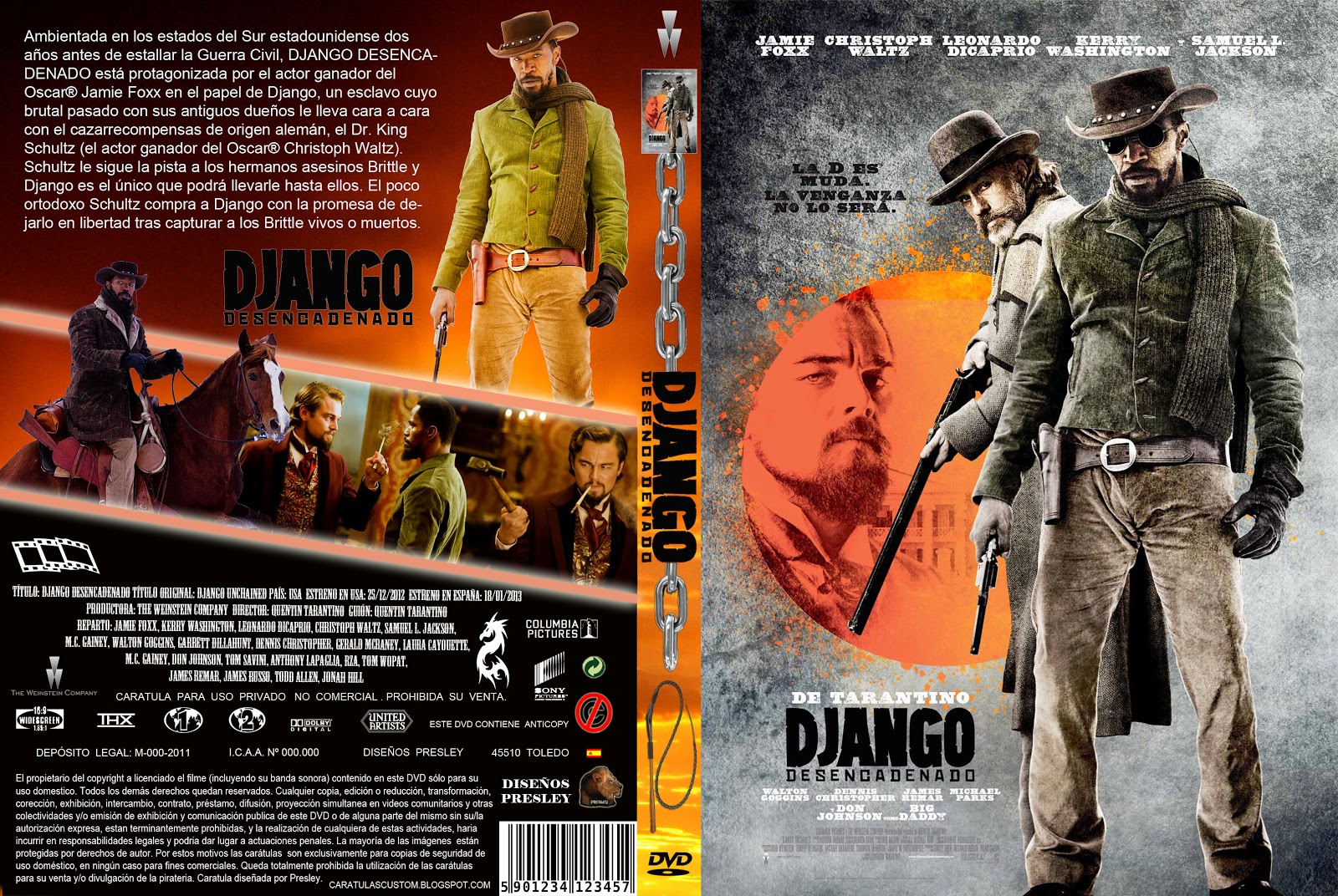 Django Unchained - DVDFULL LATINO - solodvdfulllatino.cl