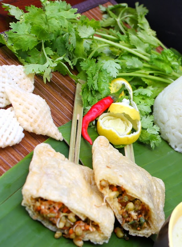 Stuffed Tofu Pockets - Ribbons to Pastas