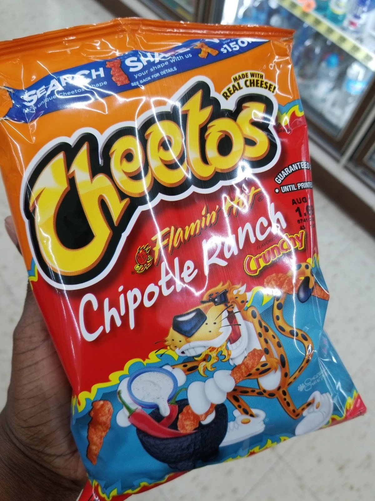 🔥FLAMIN HOT CHEETOS🔥 "CHIPOTLE RANCH" EDITION