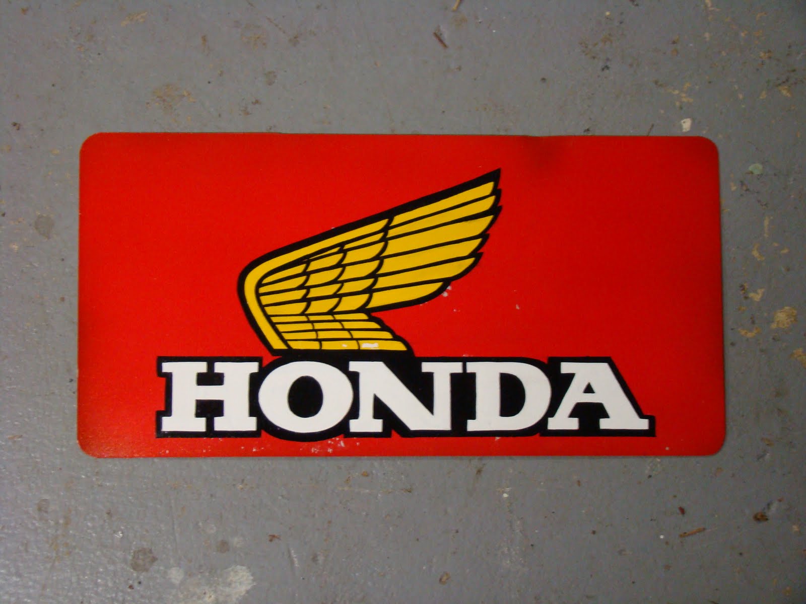The World of JEK: Honda Sign
