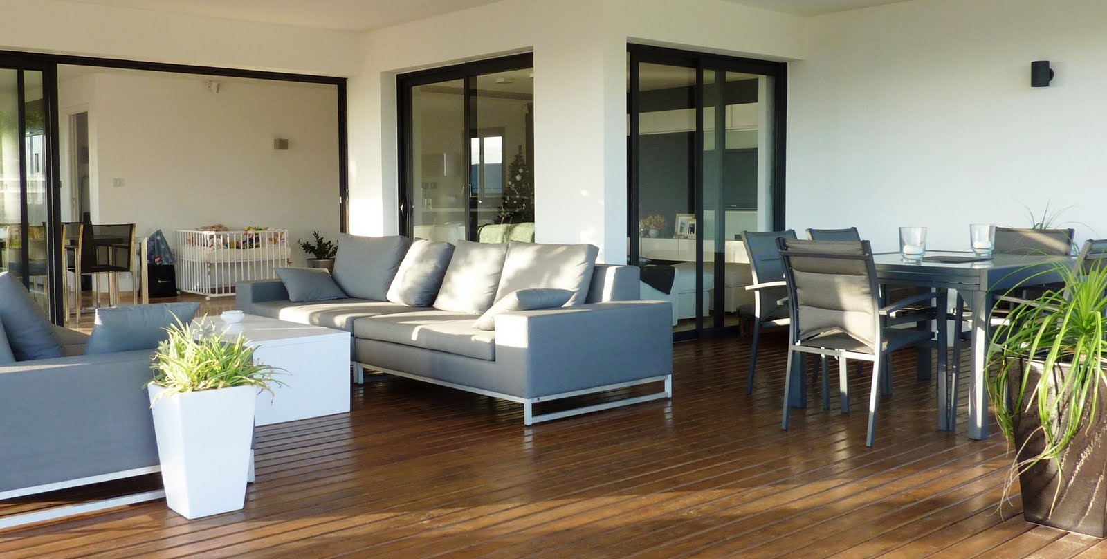 Ma maison à la Réunion: L'aménagement: varangue