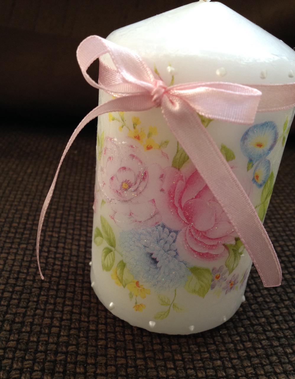 Ioustina's Creations: ΚΕΡΙΑ ΜΕ DECOUPAGE