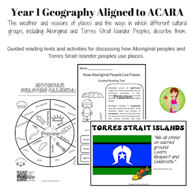 Year 1 Geography with QR Codes | Foundation into First