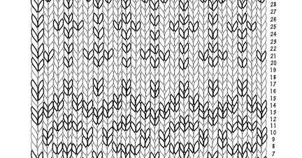 Drawing a Fine Line : More drawings of knitting